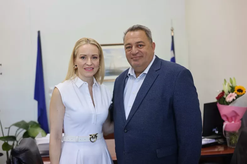 Με τη νέα διοικήτρια του Νοσοκομείου Κομοτηνής συναντήθηκε ο Ευρ. Στυλιανίδης | xronos.gr