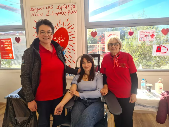 Άλλη μία επιτυχημένη εθελοντική αιμοδοσία στο Νέο Σιδηροχώρι | xronos.gr